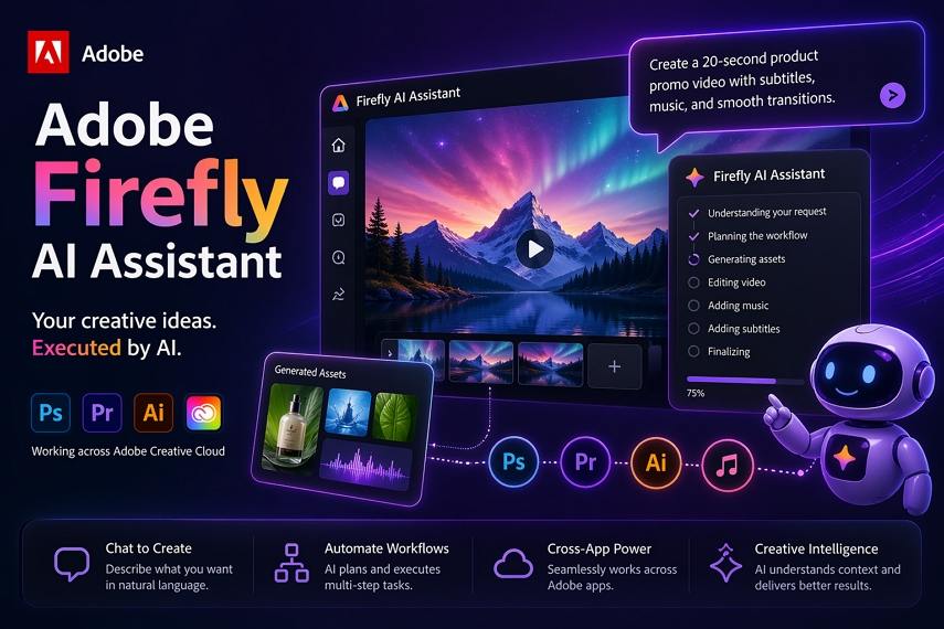 Meet Firefly AI Assistant Adobe s New AI Agent For Creators