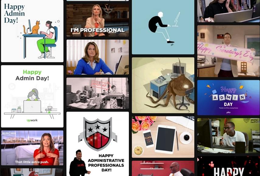 Happy Admin Professional Day GIFs: Ideas & How to Create