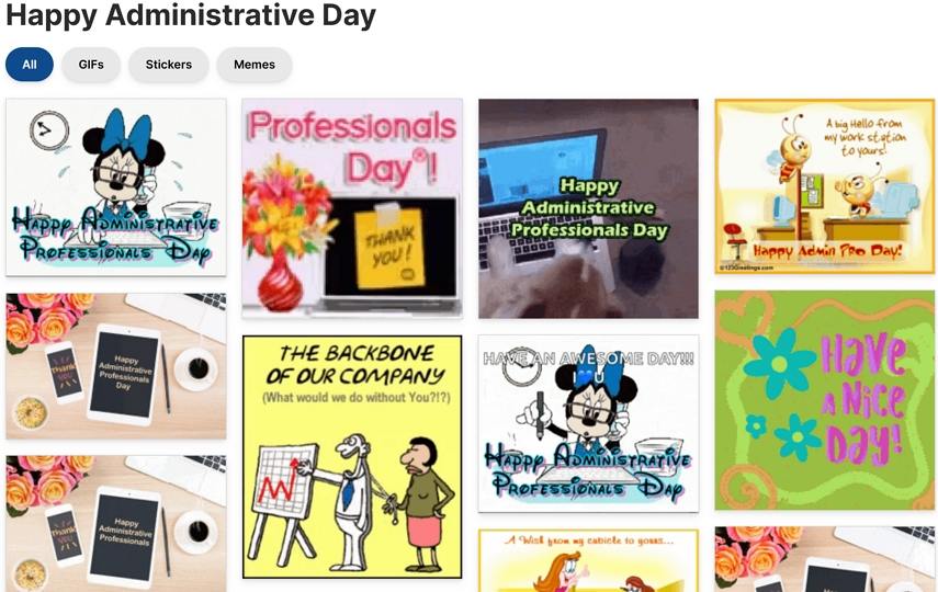 Happy Admin Professional Day GIFs: Ideas & How to Create