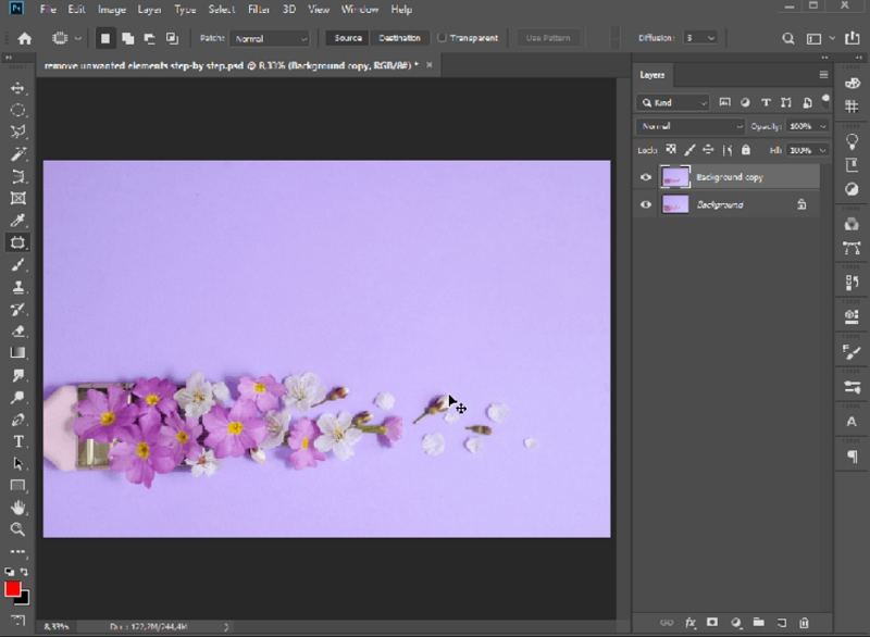 How To Use Photoshop Remove Text From Image