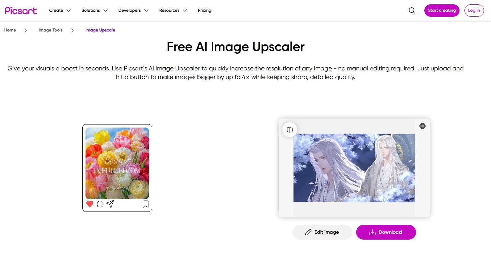 無需 Photoshop 圖片放大列印不模糊！AI 圖片無損放大、解析度提升與列印教學