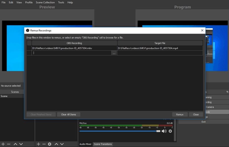 How to Batch Remux MKV to MP4 or Remux MKV in OBS or VLC How to Batch Remux MKV to MP4 or Remux MKV in OBS or VLC
